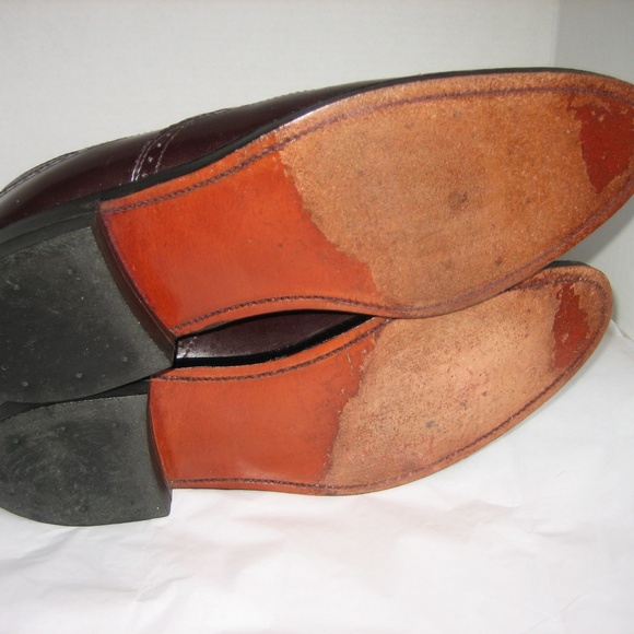 Stacy Adams | Shoes | Stacy Adams Dayton Ostrich Print Leather Shoes8 D ...